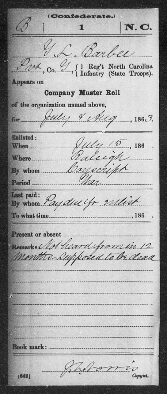 Barbee Research - The Book: George Leslie Barbee