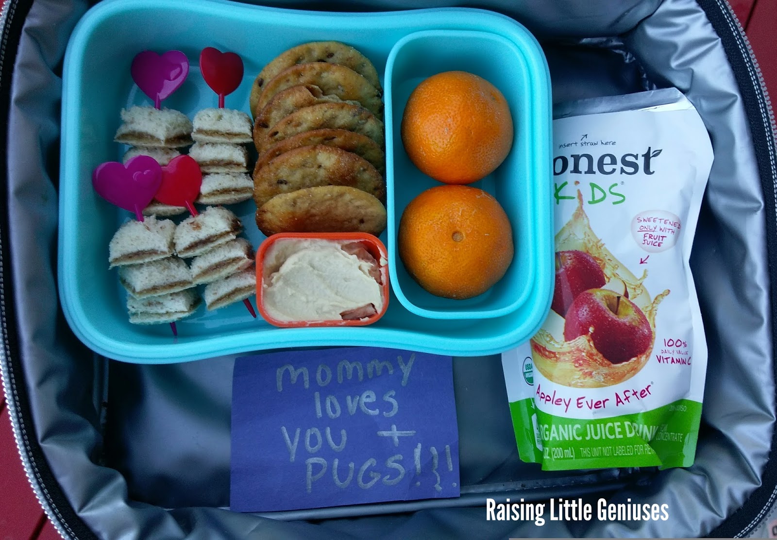 Raising Little Geniuses: Kindergarten School Lunch #7