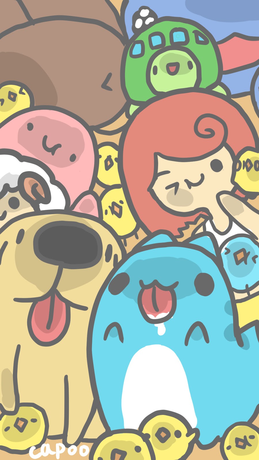 Capoo Cat: Capoo wallpaper download