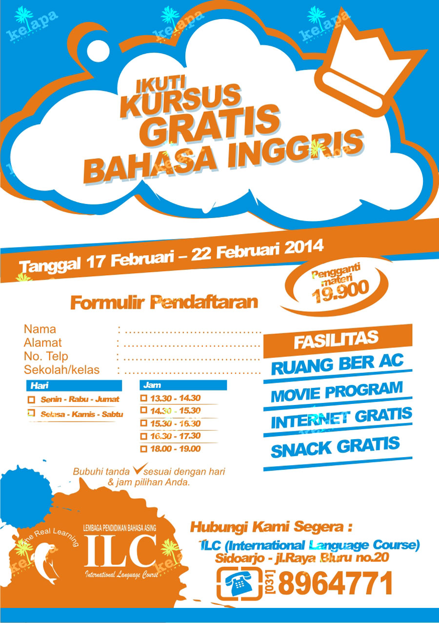 Brosur ILC | PERCETAKAN BROSUR SURABAYA