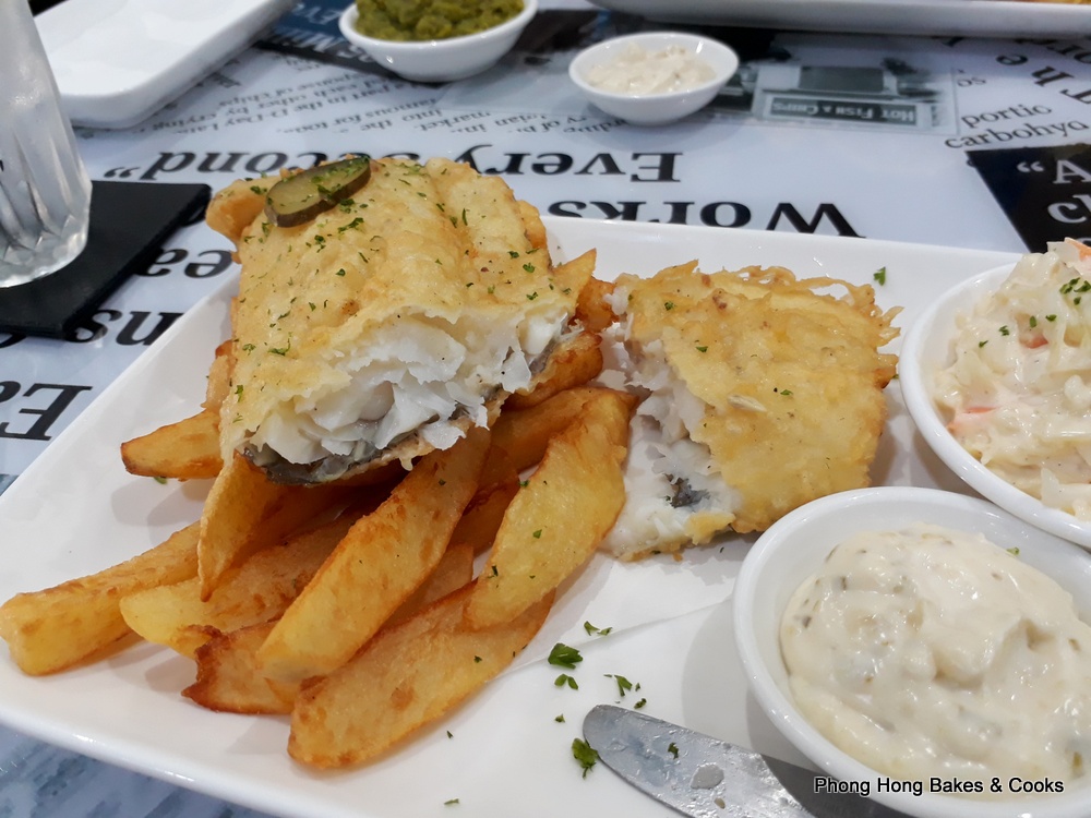PH the Malaysian Carnivore: Cor Blimey! Is This British Fish and Chips?