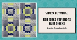 FATTO A MANO: Particolare blocco in patchwork