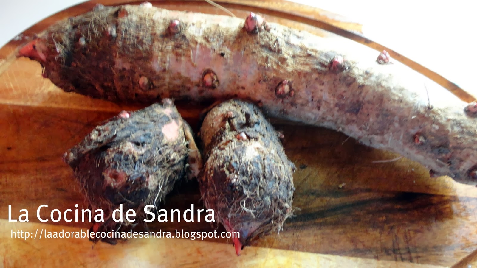 La Cocina de Sandra: MAJADITO DE YAUTIA