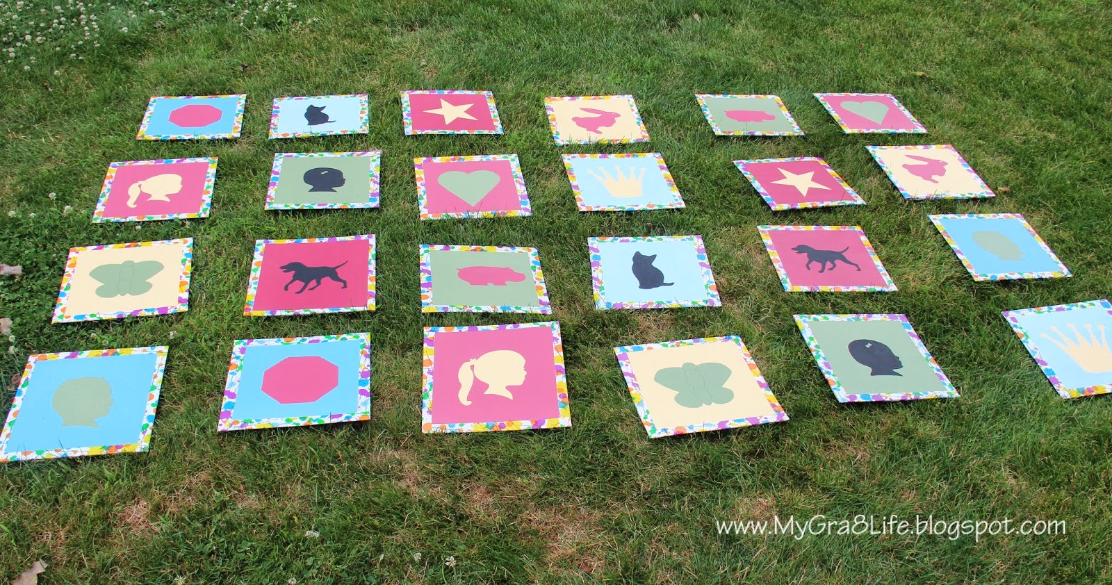 My Gra 8 Life: Backyard "Giant" Matching Game