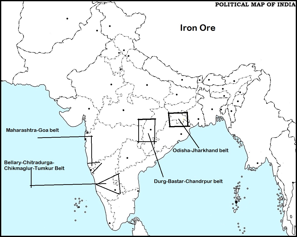 NTSE SOCIAL SCIENCE: MINERALS AND POWER RESOURCES IN INDIA