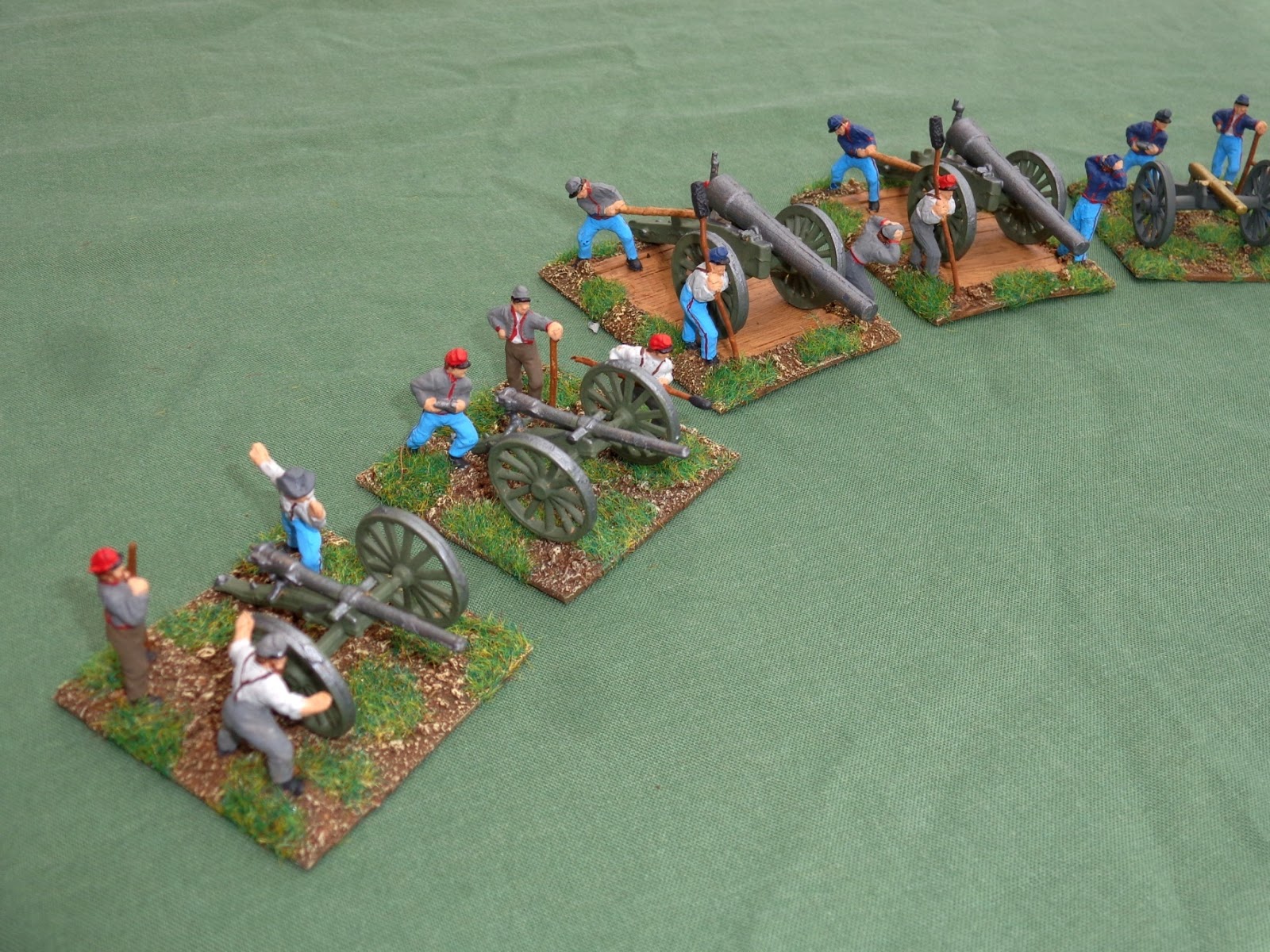 Will's Wargames Blog: Little & Large - ACW Artillery