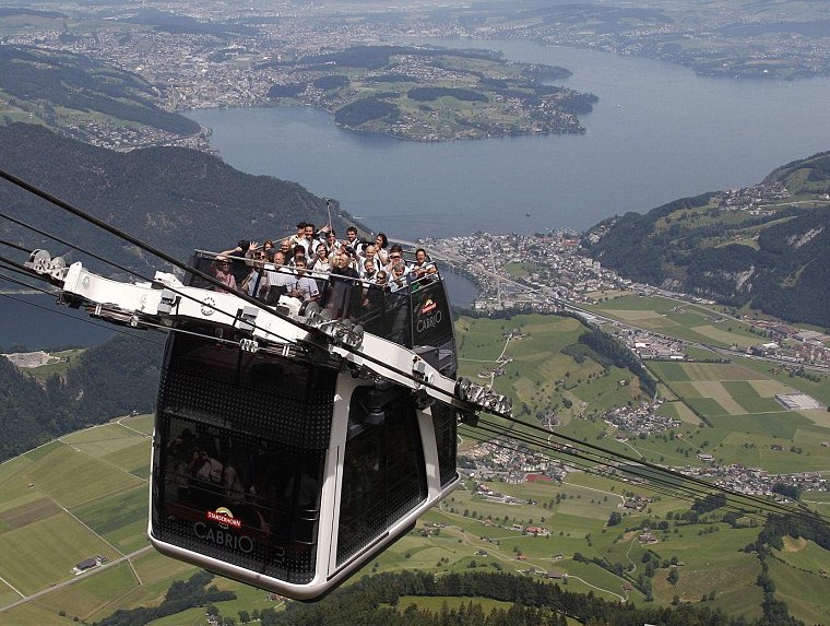 Suíços apresentam o primeiro teleférico conversível do mundo. | AUTO PLANET