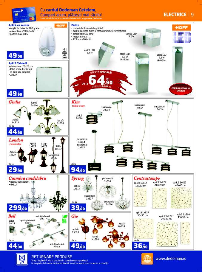 Catalog oferte si promotii: Oferta Dedeman Piatra Neamt august ...