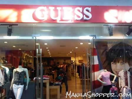 Manila Shopper: Guess, Artwork, Adidas, Levis & Havaianas Outlet Stores ...