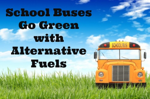 School Buses Go Green with Alternative Fuels - Take It From Nicole