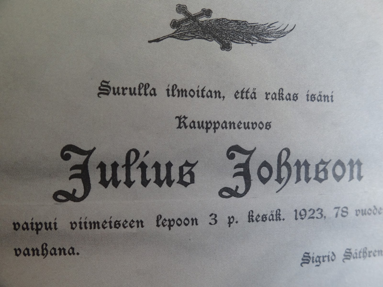 Ladan: Julius Johnson, ryssungen från Sund som blev kommerseråd ...