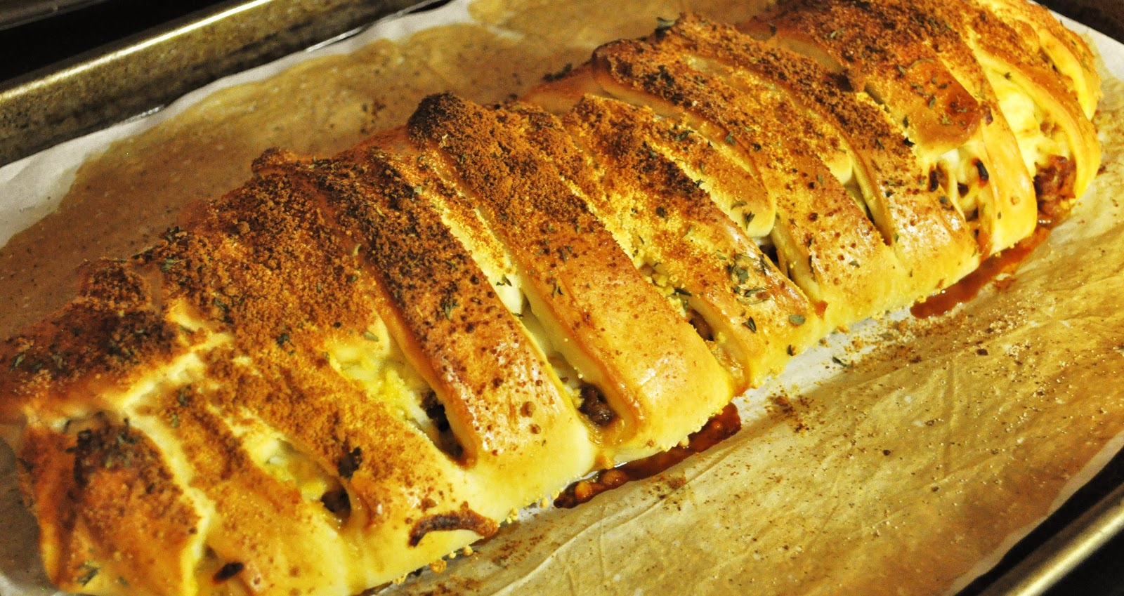 Park Avenue: Baked Spaghetti...in Bread