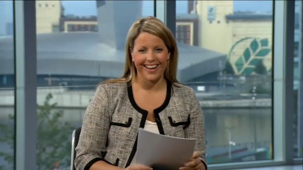 UK Regional News Caps: Victoria Grimes - ITV Granada