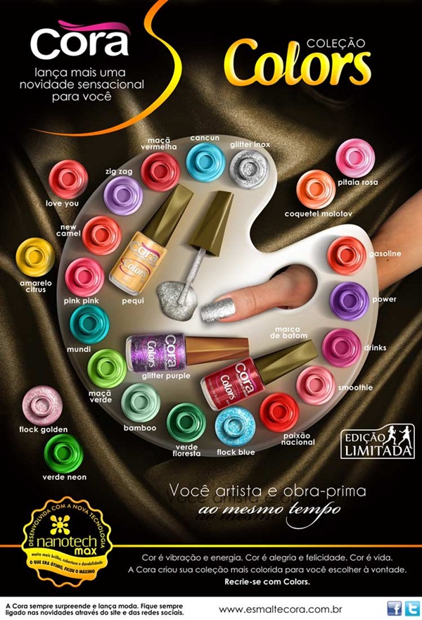 The Dark Side Of The Color: Mundi - Cora + Glitter