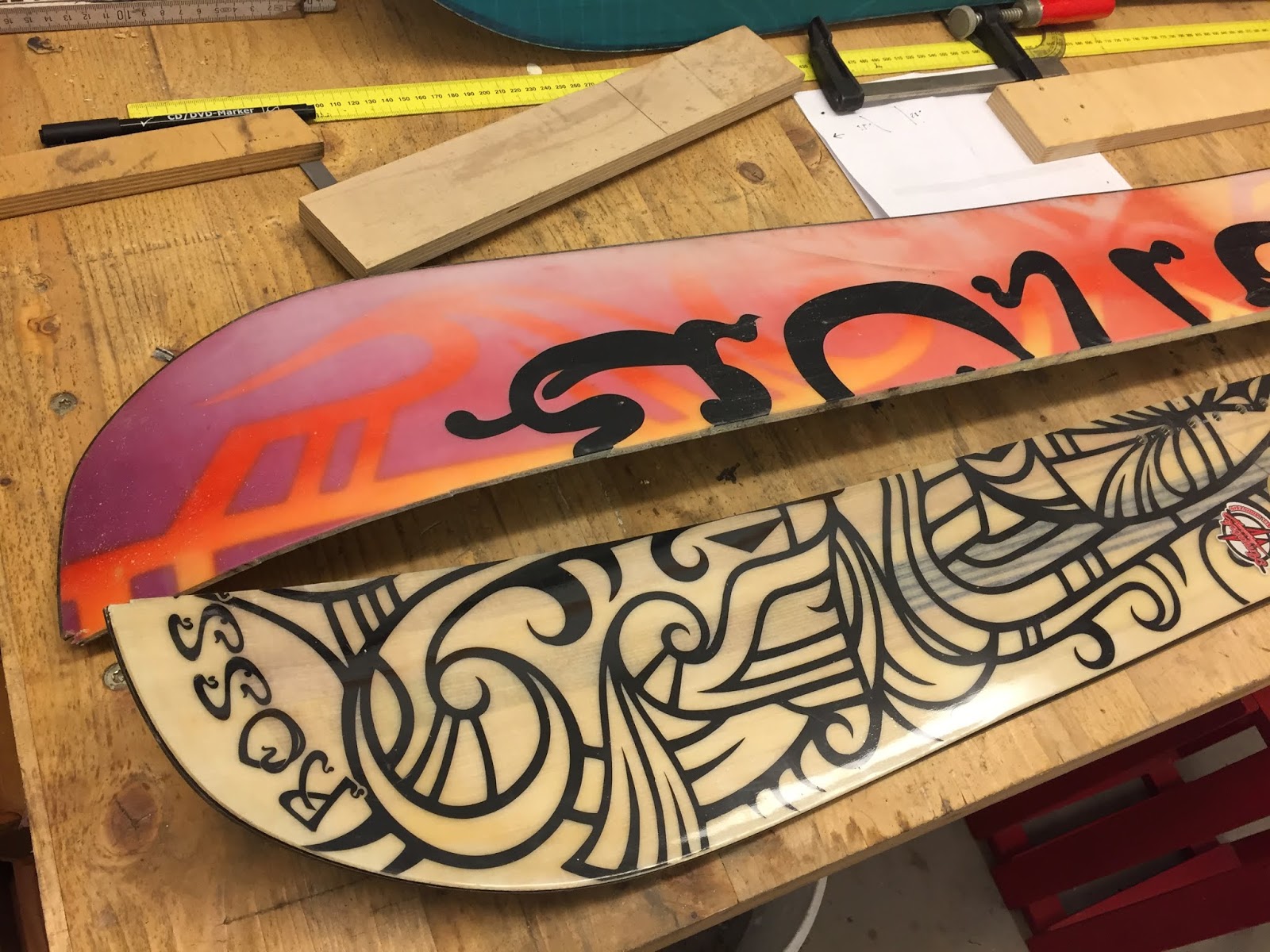 wettersturz: 27.1.2019 DIY Splitboard