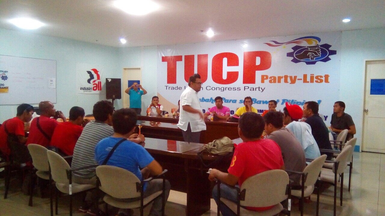 BASTA #57 TUCP PARTY-LIST SIGURADO