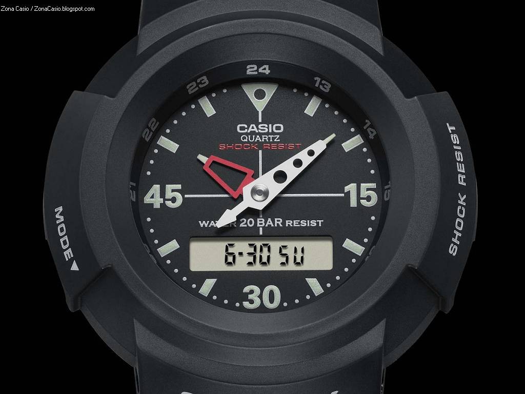 Zona Casio: Casio reedita los G-Shock analógicos AW-500 del 89