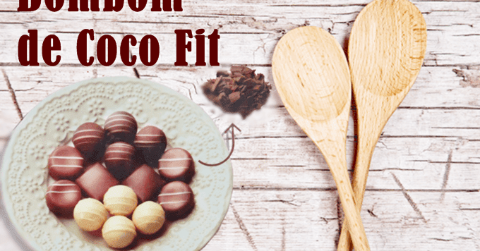 Receita de Bombom de Coco Fit