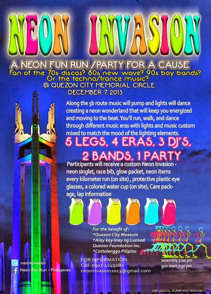 Neon Fun Run : An Invasion of Electrifying Neon Colors ~ Wazzup ...