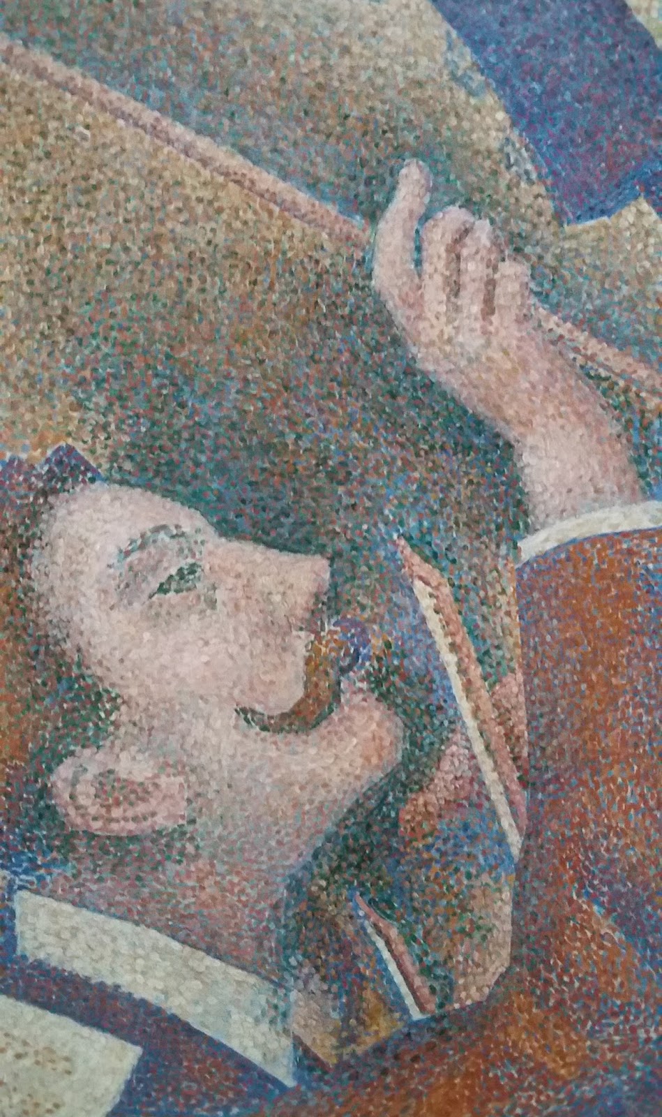 An Art Lover's Blogspot: 'Le Chahut' by Georges Seurat - 1889/1890