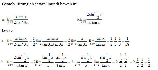 TENTANG MATEMATIKA : Menggunakan Rumus Dasar Limit Fungsi Trigonometri ...