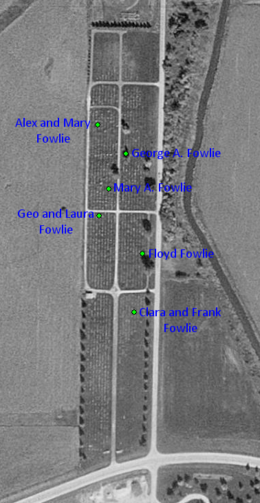 Iowa Wisconsin Brassfield Genealogy: Rosehill Cemetery, Rockwell City, Iowa
