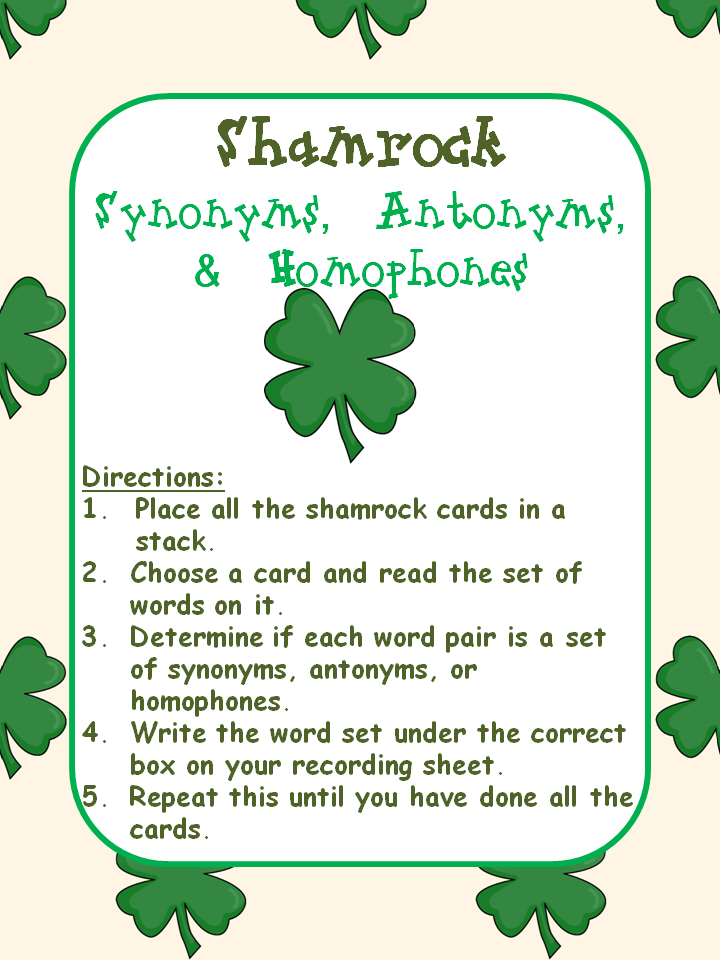 Copeland's Got Class: St. Pactrick's Day is Just Around the Corner!