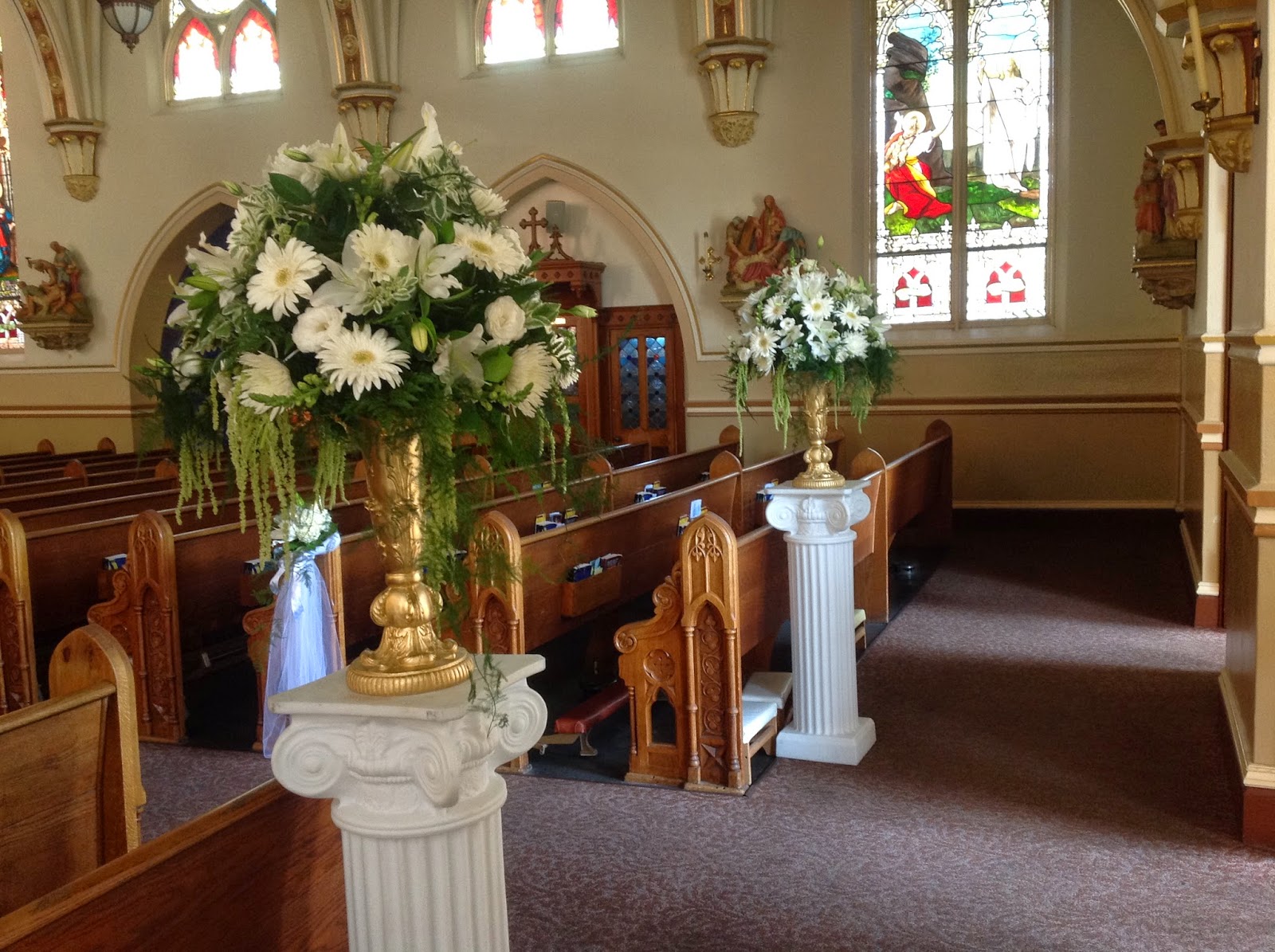 Bernardo's Flowers: Santa Clara Roman Catholic Church Oxnard California