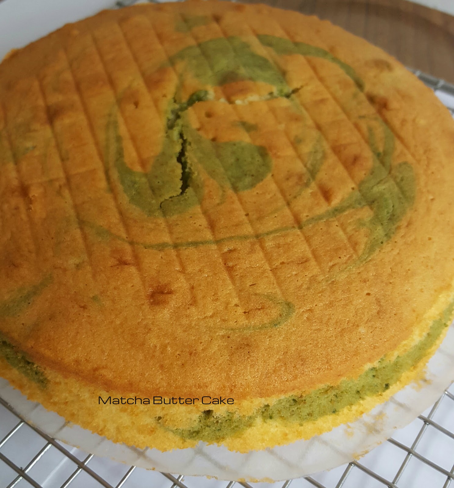 Matcha Butter Cake