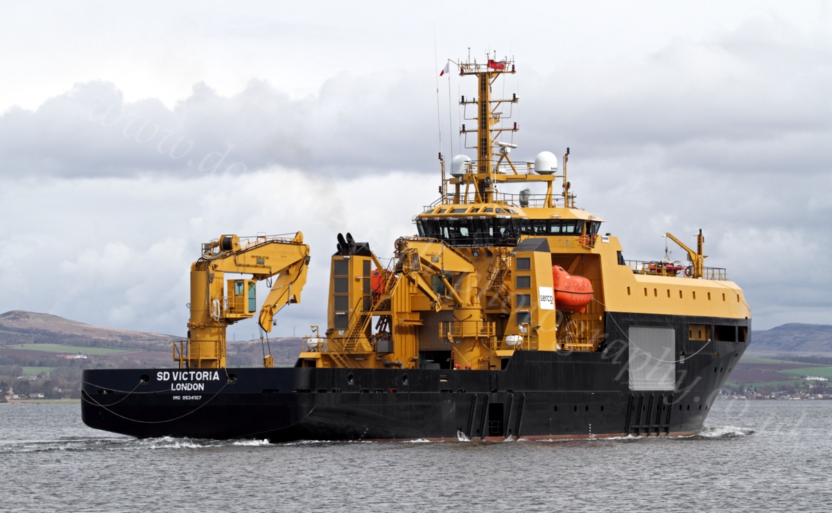 Dougie Coull Photography: SD Victoria - Greenock Arrival