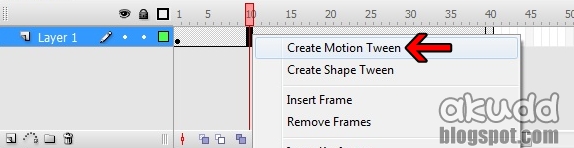 Wadah Madrasah Pengalaman: Tutorial Bola bergerak (Teknik Motion Tween ...