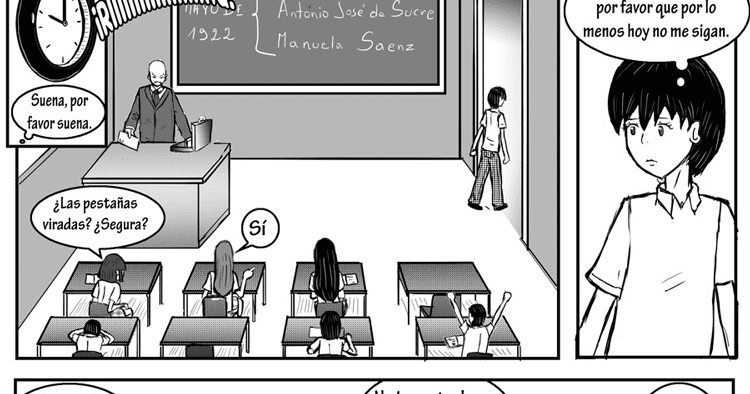 La Nueva Chica Del Barrio - Web Cómic: Un día de Escuela pag 07