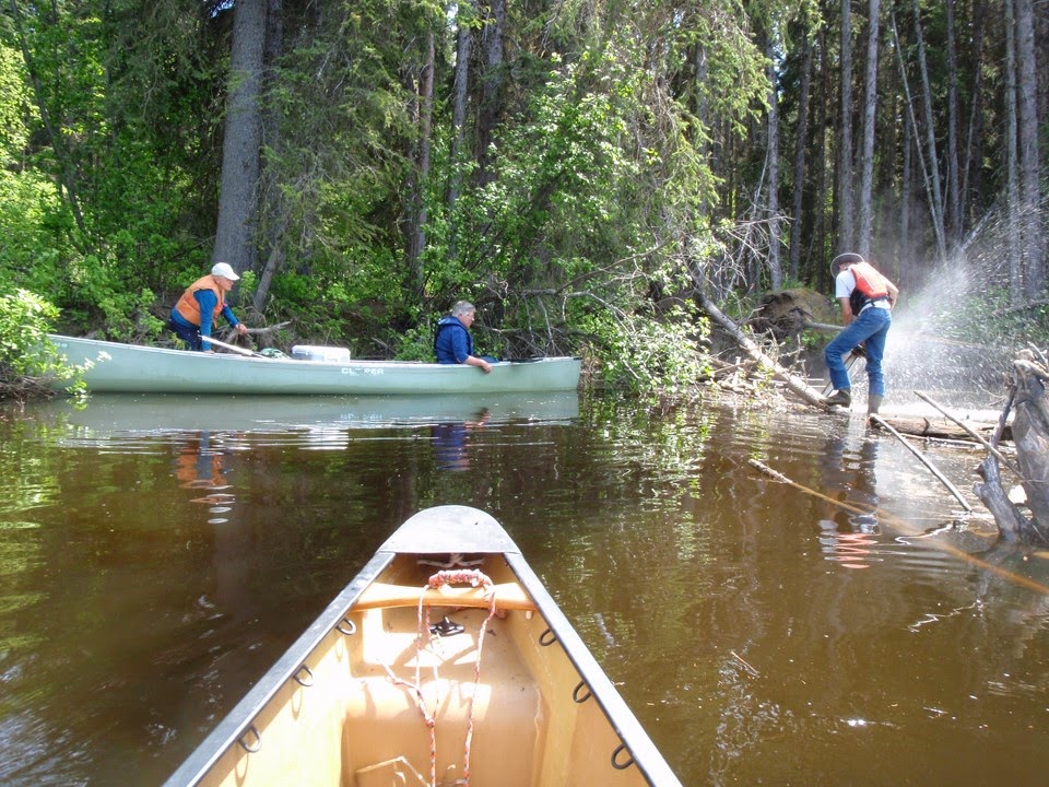 Life in a little log cabin: Canoeing Tsilcho Creek & Pinchi Lake