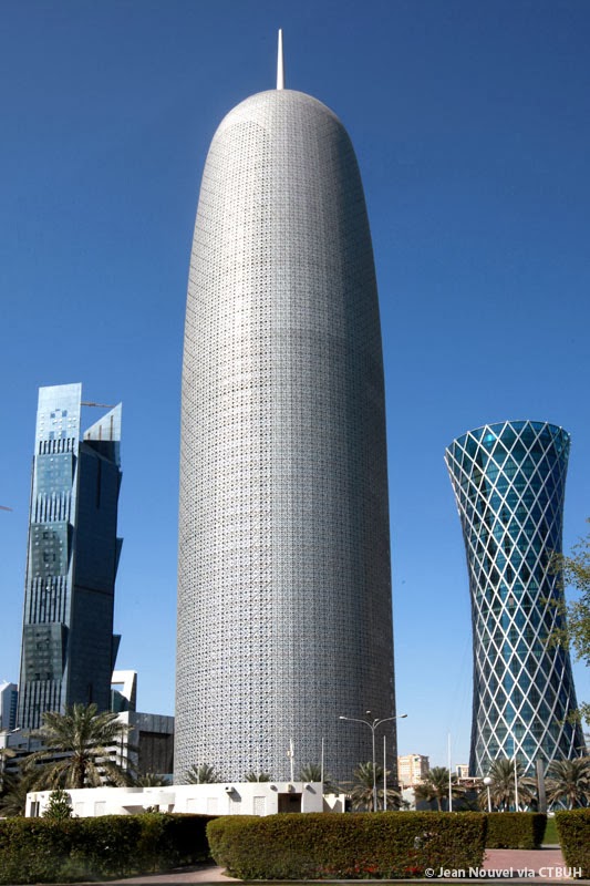 World Visits: Doha Tower - Ancient Islamic Design Architecture