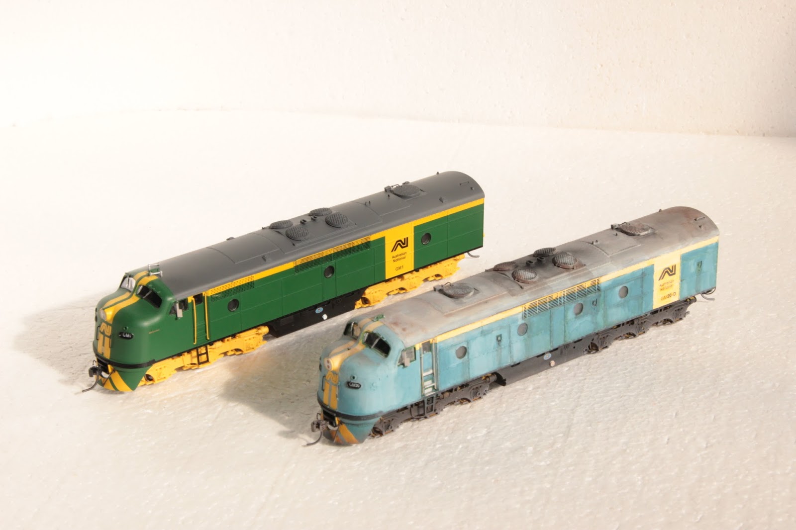 Barcoola: Weathering by Barcoola Trainorama GM class GM16 turned into GM20