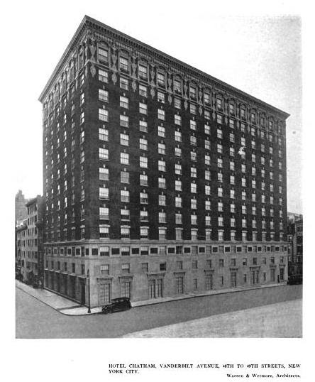 Beyond the Gilded Age: The Hotel Chatham