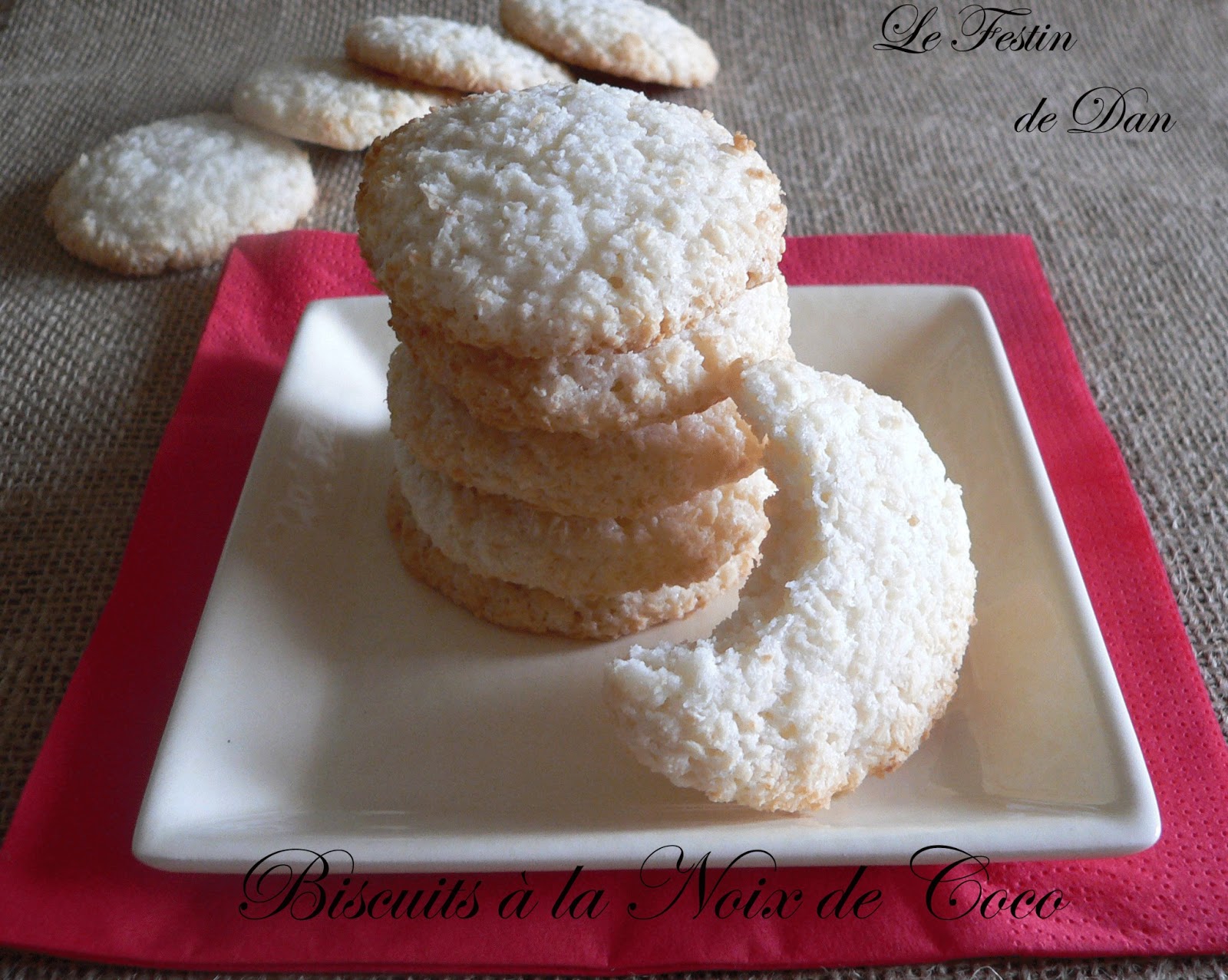 Le Festin de Dan: Biscuits à la Noix de CoCo