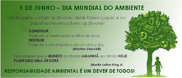 Mundo dos Livros: 5 de junho - Dia Mundial do Ambiente