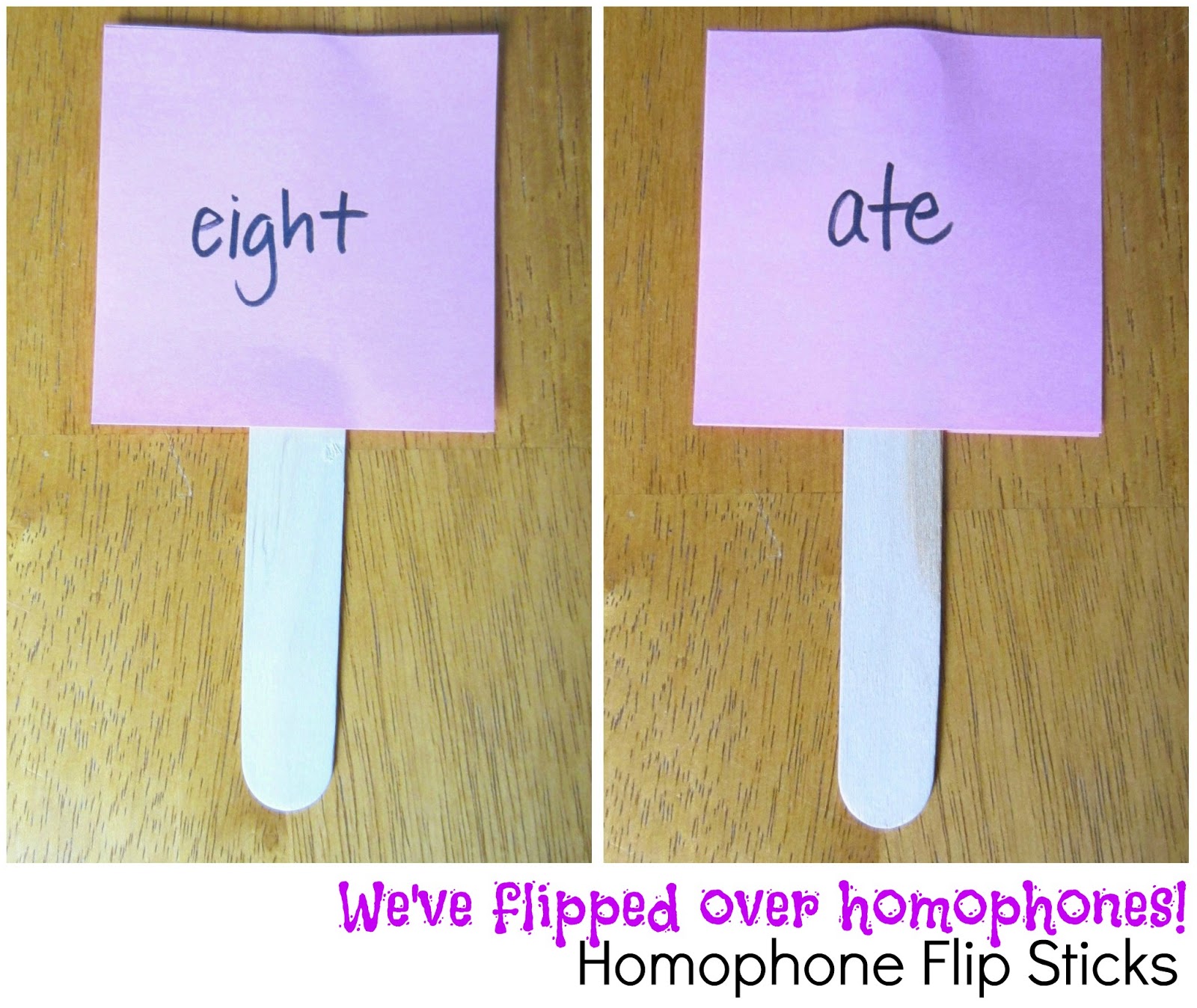 Relentlessly Fun, Deceptively Educational: We've Flipped Over Homophones!