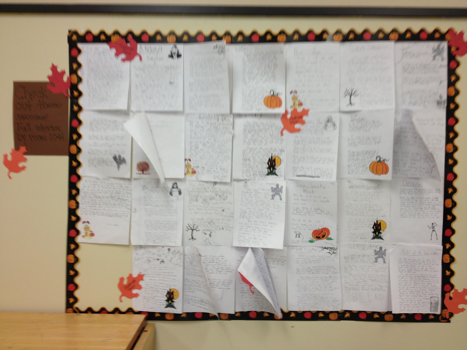 Apples of Your Eye! ~*~: Scary Story Writing Unit