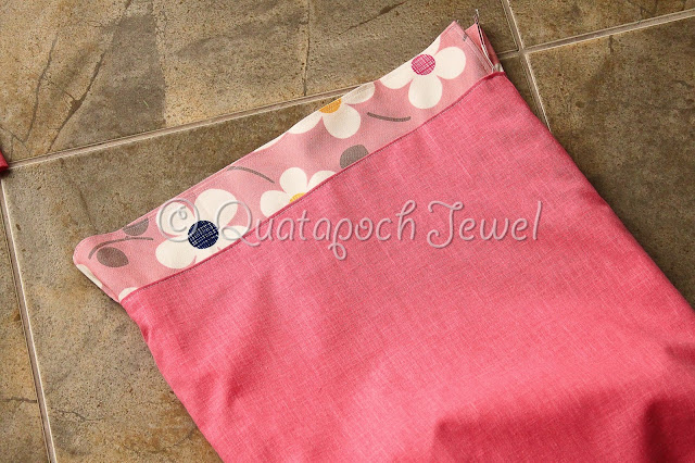 Threads and Pencils: Drawstring Bag and Grommet Tutorial