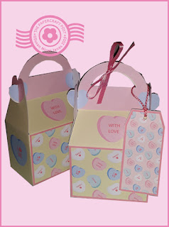 The Papercraft Post: Valentine Sweetheart Gift Box