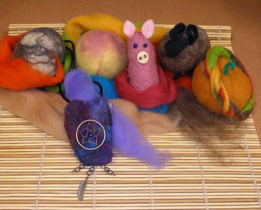 CynthiaParkhill: Teen summer reading: Fun with felted wool