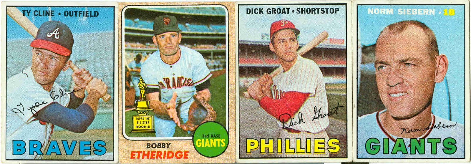 1967 Topps Baseball: The 1967 Giants