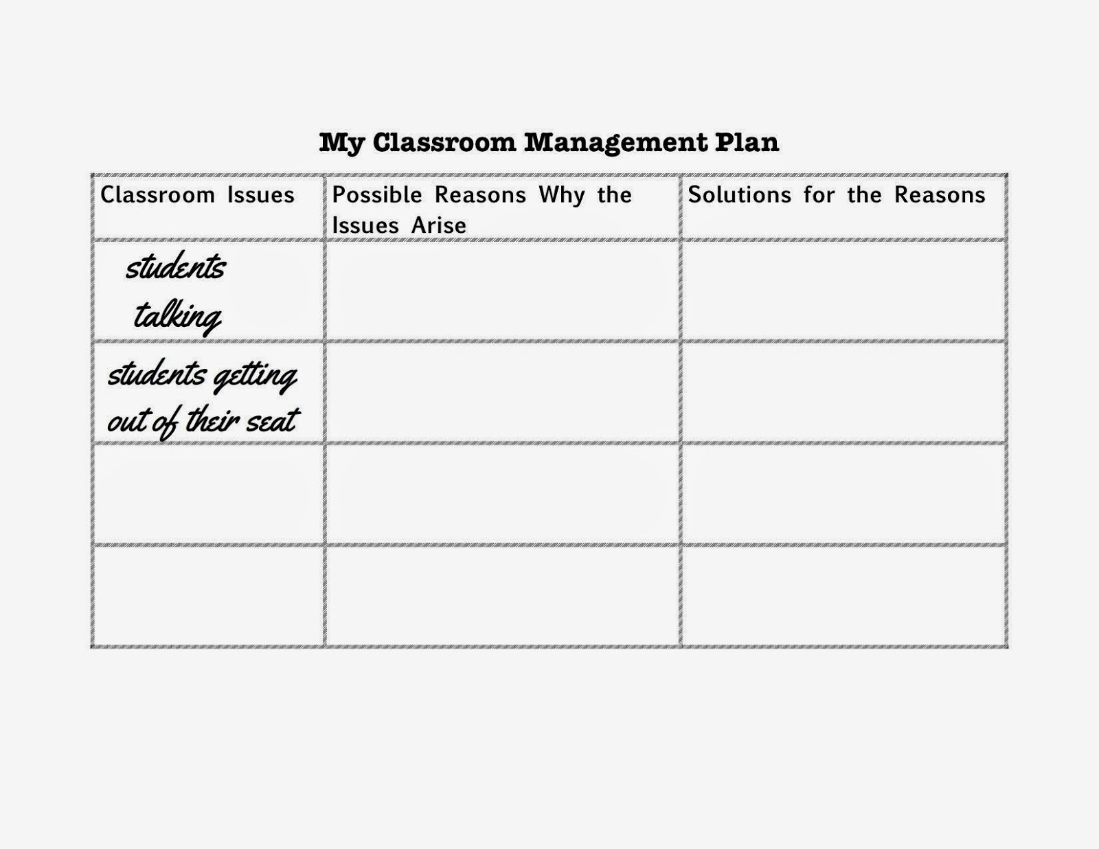 sticky notes and notebooks: Classroom Management Series #2