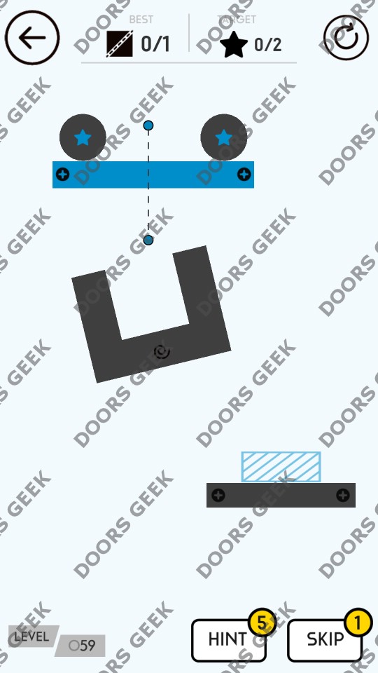Cut It Level 59 Solution ~ Doors Geek