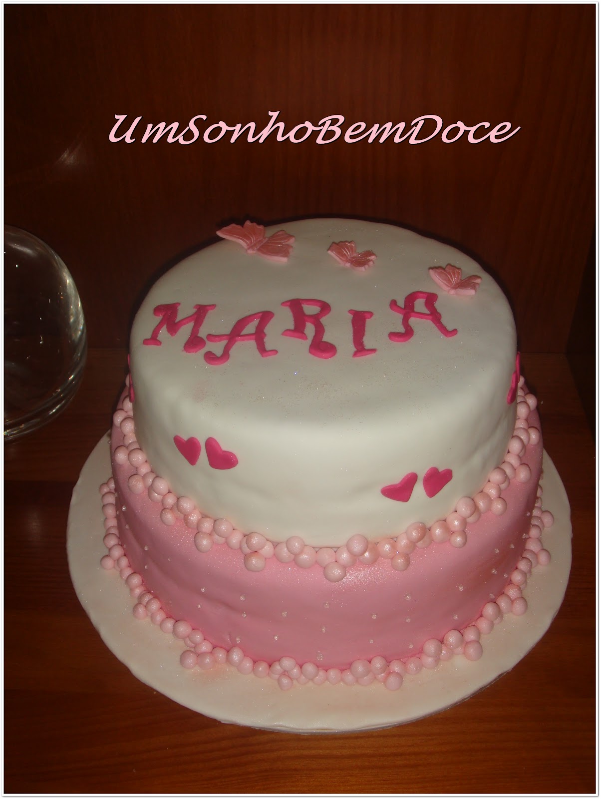 Um Sonho Bem Doce: Bolo da Maria!