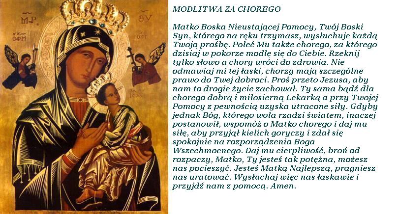 Modlitwa na każdy dzień: Modlitwa za chorego