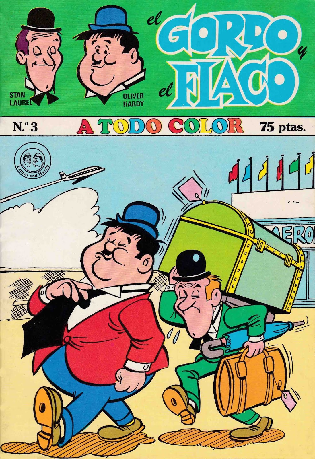 Aquellos inolvidables tebeos...: El Gordo y el Flaco 03.Escaneo de ...