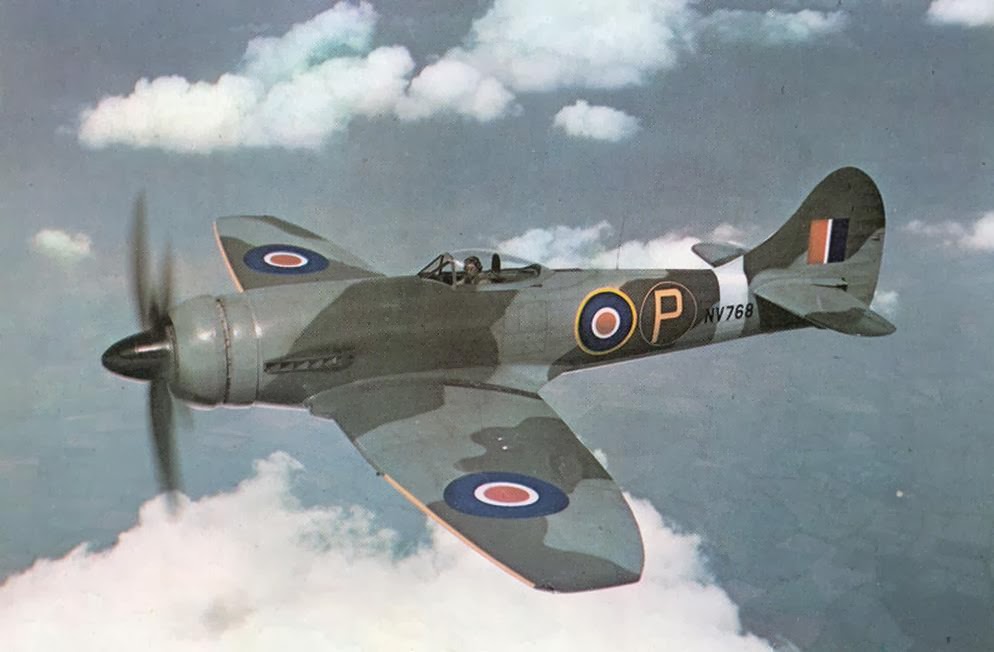 Hawker Tempest Mk.V | Hawker tempest, Aircraft, Vintage aircraft